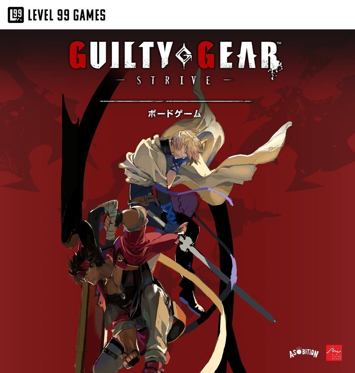 ★GUILTY GEAR -STRIVE- The Board Game 日本語版の紹介と安い予約通販情報！2025年6月27日発売！